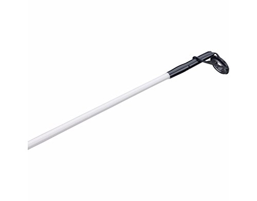 Shakespeare Alpha Bigwater 12' Spinning Rod, 2-Piece Fishing Rod, Tubular Glass Rod Blank, Medium Heavy Rod Power, Comfortable EVA Type B Handle, Graphite Reel Seat