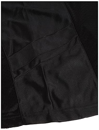 Southpole Men's Athletic Gym Mesh Shorts with Pockets, Lightweight, Quick Dry, Breathable, Black/Black, X-Large