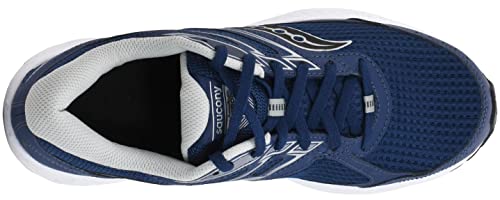 Saucony Men's Cohesion 13 Shoe Navy/Grey 12 D