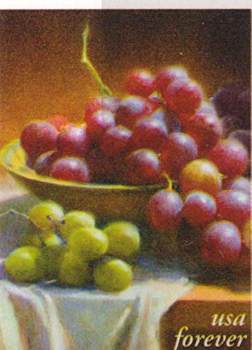 USPS Fruits and Vegetables Forever Stamps Booklet of 20