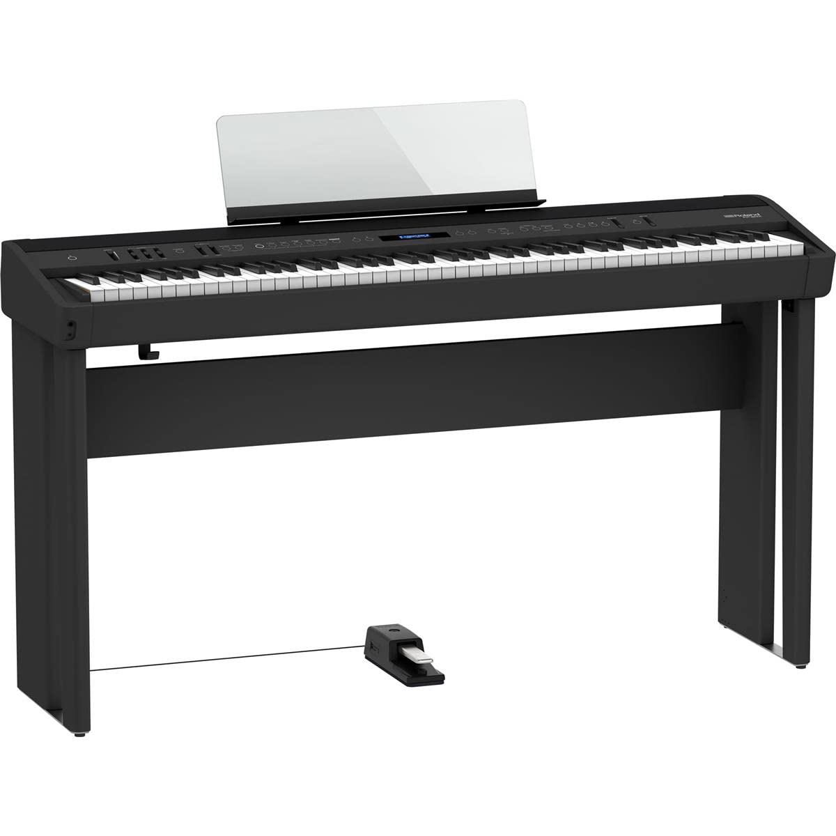 Roland, 88-Key FP-90X Portable Digital Piano with Premium Features and Built-in Powerful Amplifier and Stereo Speakers (FP-90X-BK)