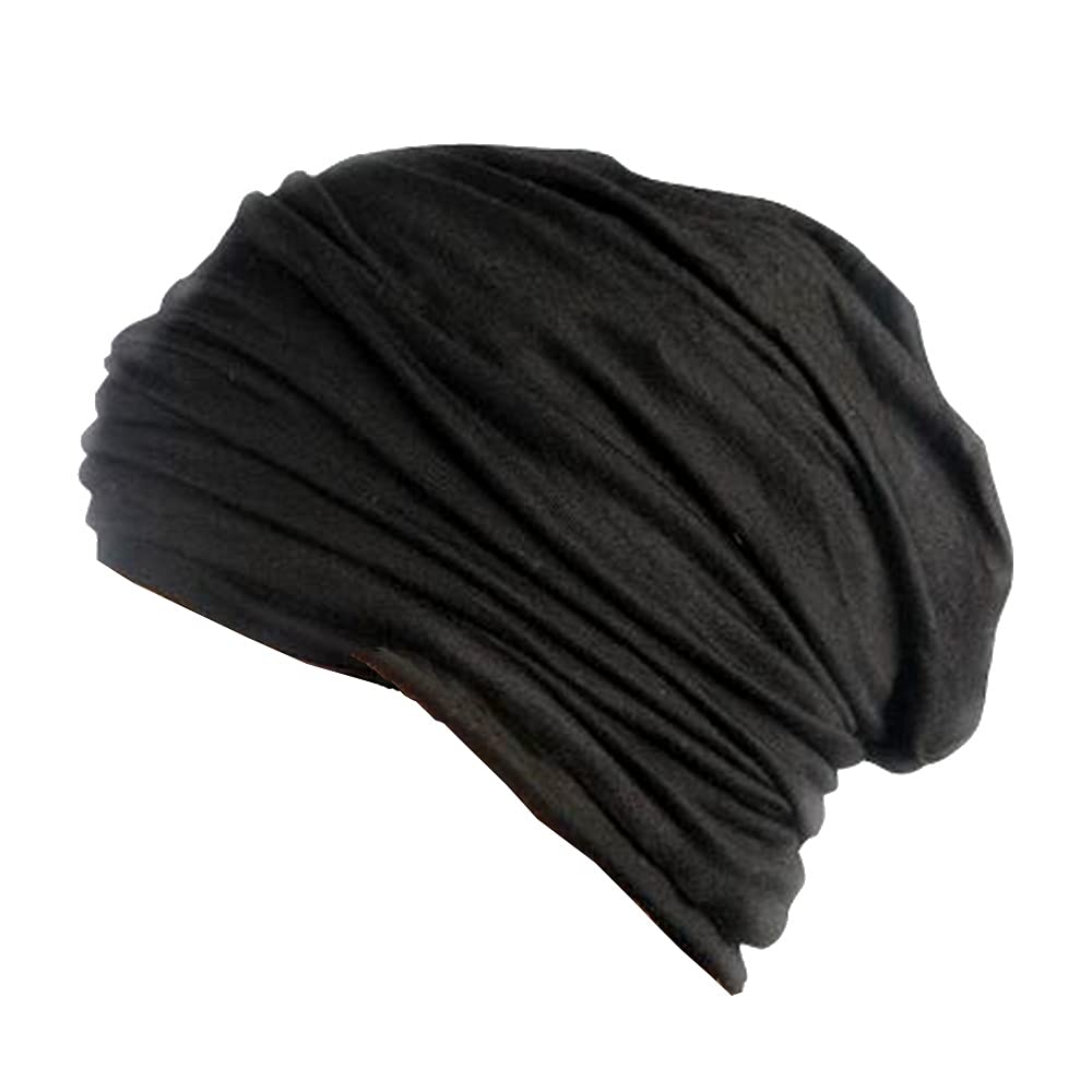 SGL Anti-Radiation Cap Effective Shielding Signal Fluctuation Efficiency 99.99% Protect Brain Sleeping Hat Protective 50-60cm/19.6-23.6 inch Long Section Creates Sense Hierarchy (Black)