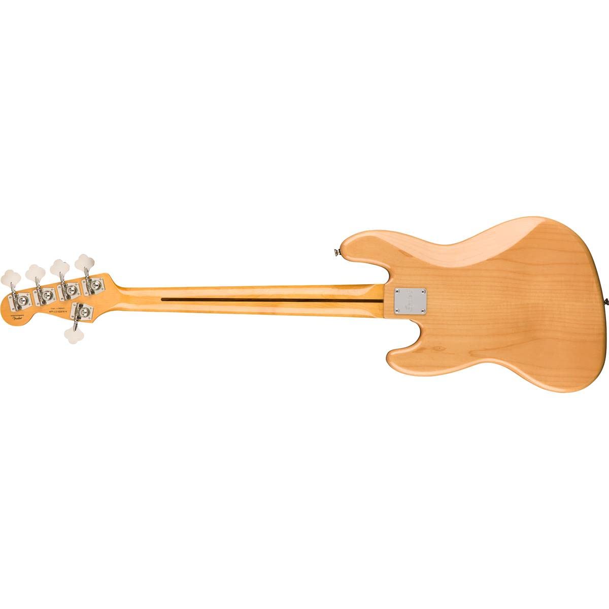Squier Classic Vibe 70s 5-String Jazz Bass, Natural, Maple Fingerboard