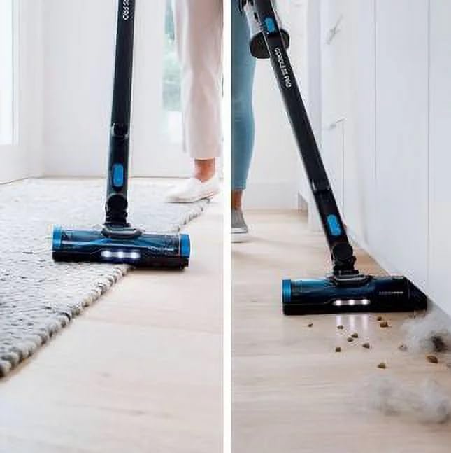 Shark Pro Lightweight Cordless Stick Vacuum with PowerFins and Self-Cleaning Brushroll - IZ531H (Renewed)