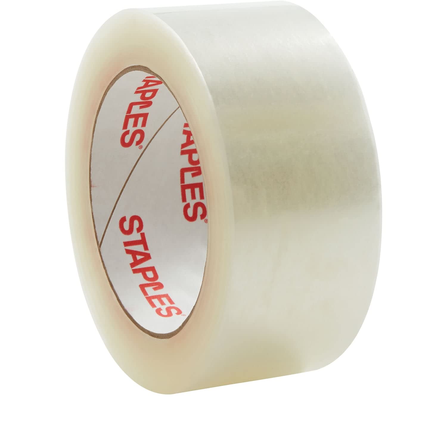 Staples 815059 Packing Tape 3-Inch Core Clear 1.88-Inch X 109.4 Yards 6/Pk