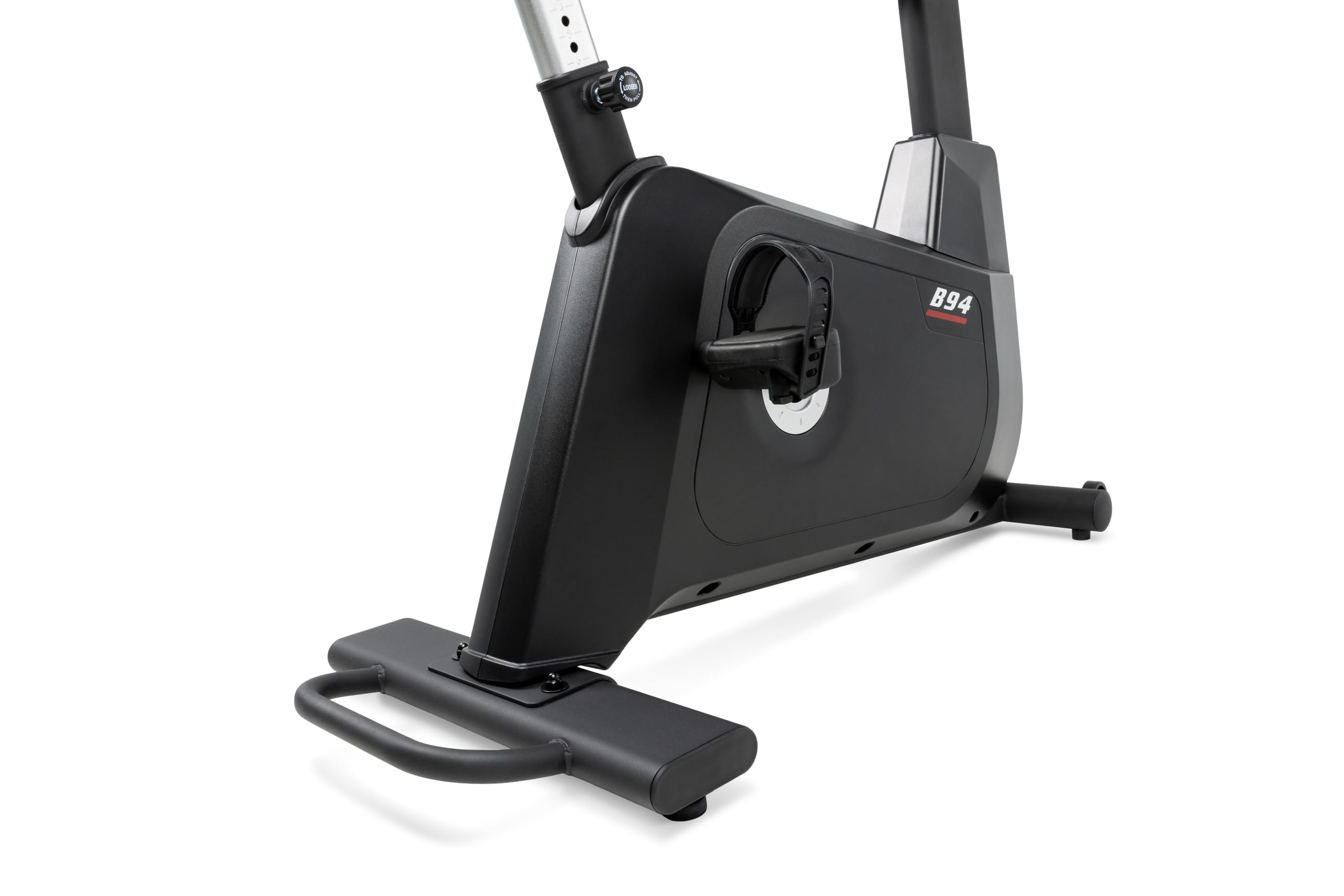 SOLE Fitness B94 2023 Model Light Upright Indoor Stationary Bike, Home and Gym Exercise Equipment, Smooth and Quiet, Versatile for Any Workout, Bluetooth and USB Compatible