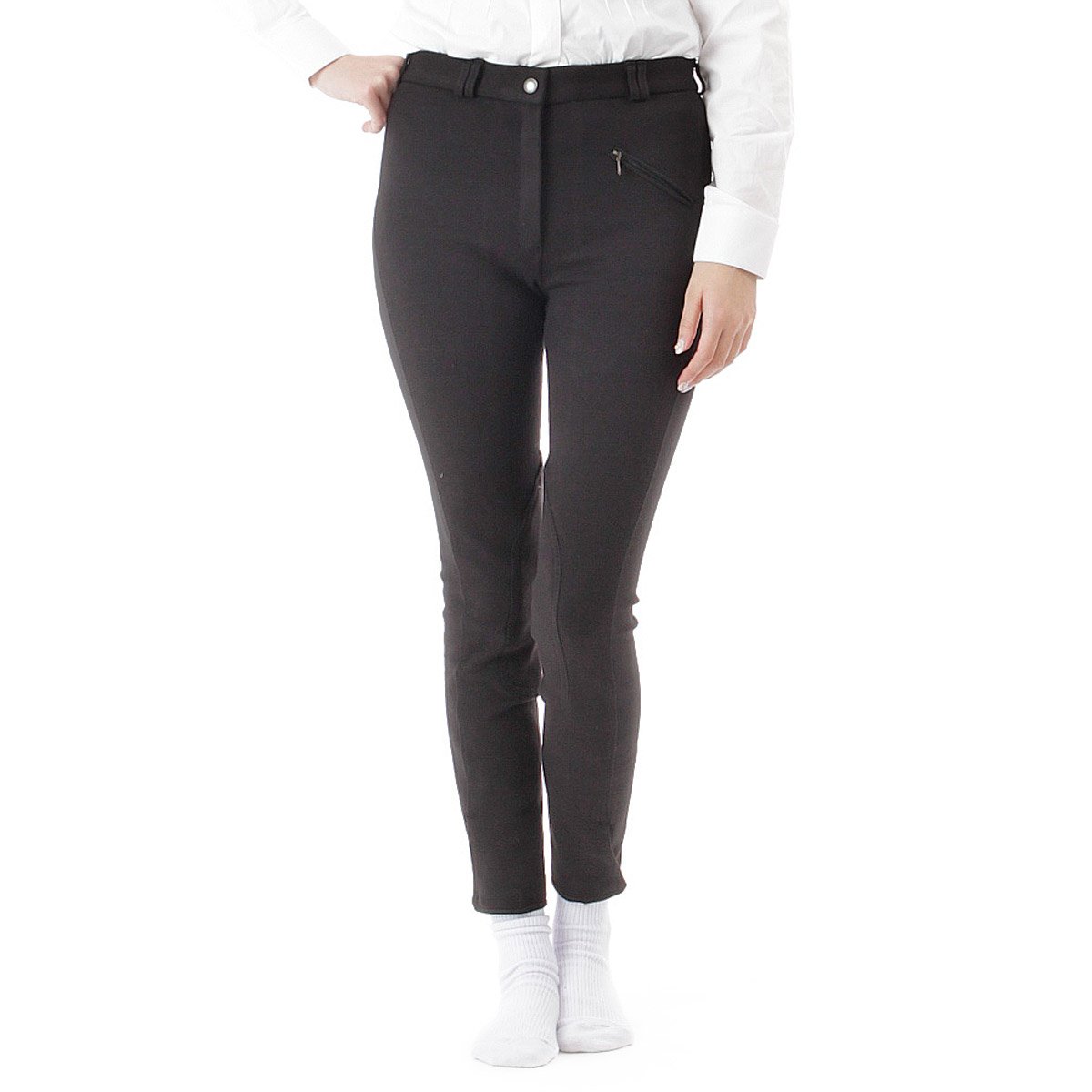 Shires, Ladies Saddlehugger Breeches (28, Navy)