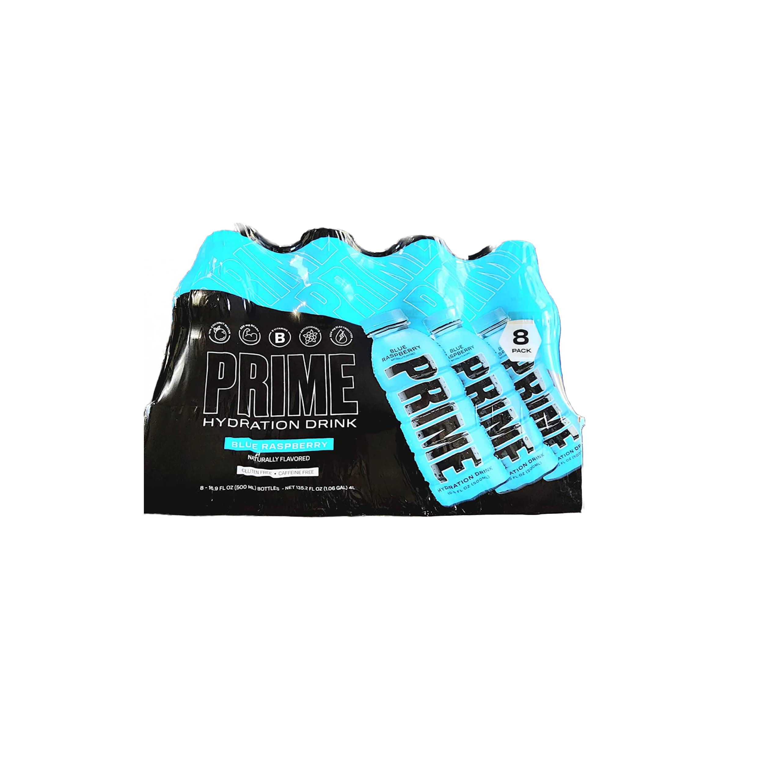 Prime Hydration 8 Pack Blue Raspberry