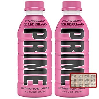 Prime Hydration Sports Drink and Electrolyte Beverage - 2 Pack (Strawberry Melon) (Strawberry Melon)