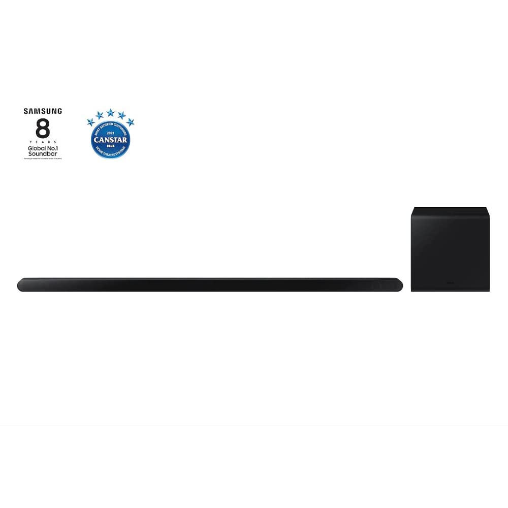 SAMSUNG QN55LS03BA 55 inch The Frame QLED 4K UHD Quantum HDR Smart TV Bundle HW-S800B 3.2.1ch Soundbar (Black) with Wireless Dolby Atmos DTS:X