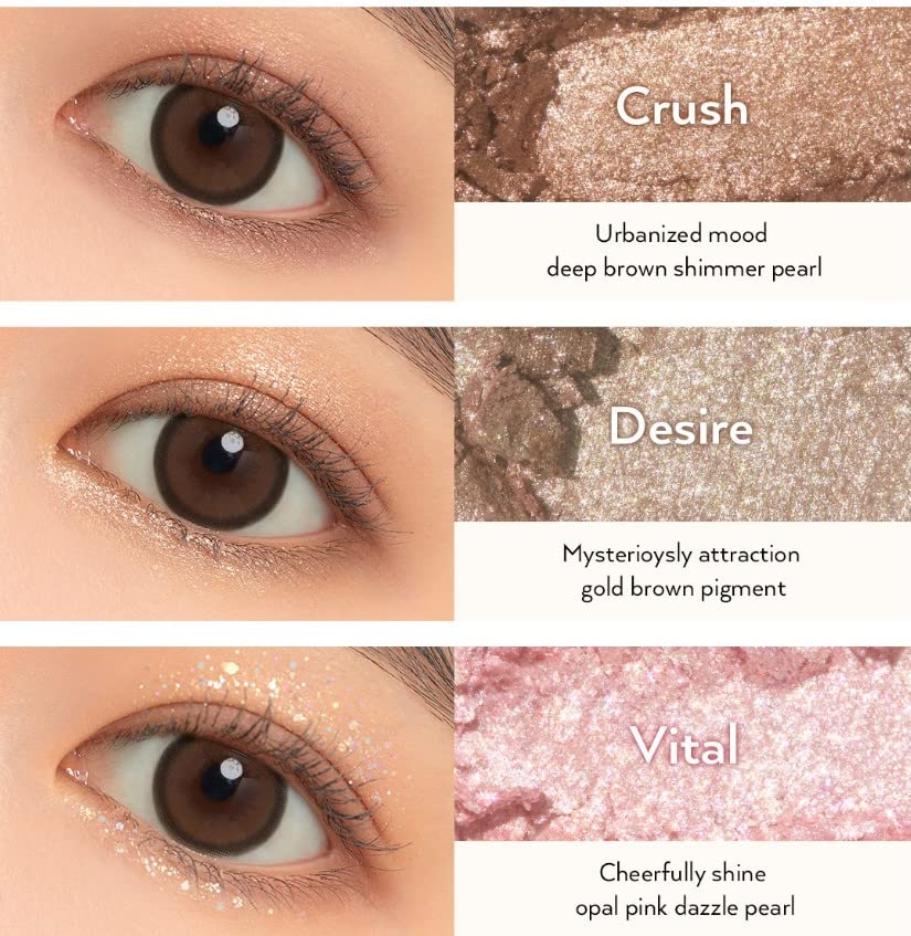 UNLEASHIA Glitterpedia Eye Shadow Palette|Point Makeup Vegan|Korean Cosmetics|Daily|matte|glitter|shimmer|pearl|daily|party|sparkling⦠(NO.1 All of Glitter)