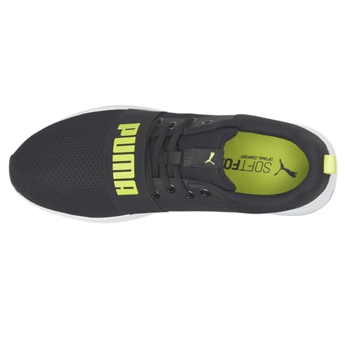 Puma Mens Wired Run Workout Athletic and Training Shoes Black 11 Medium (D)