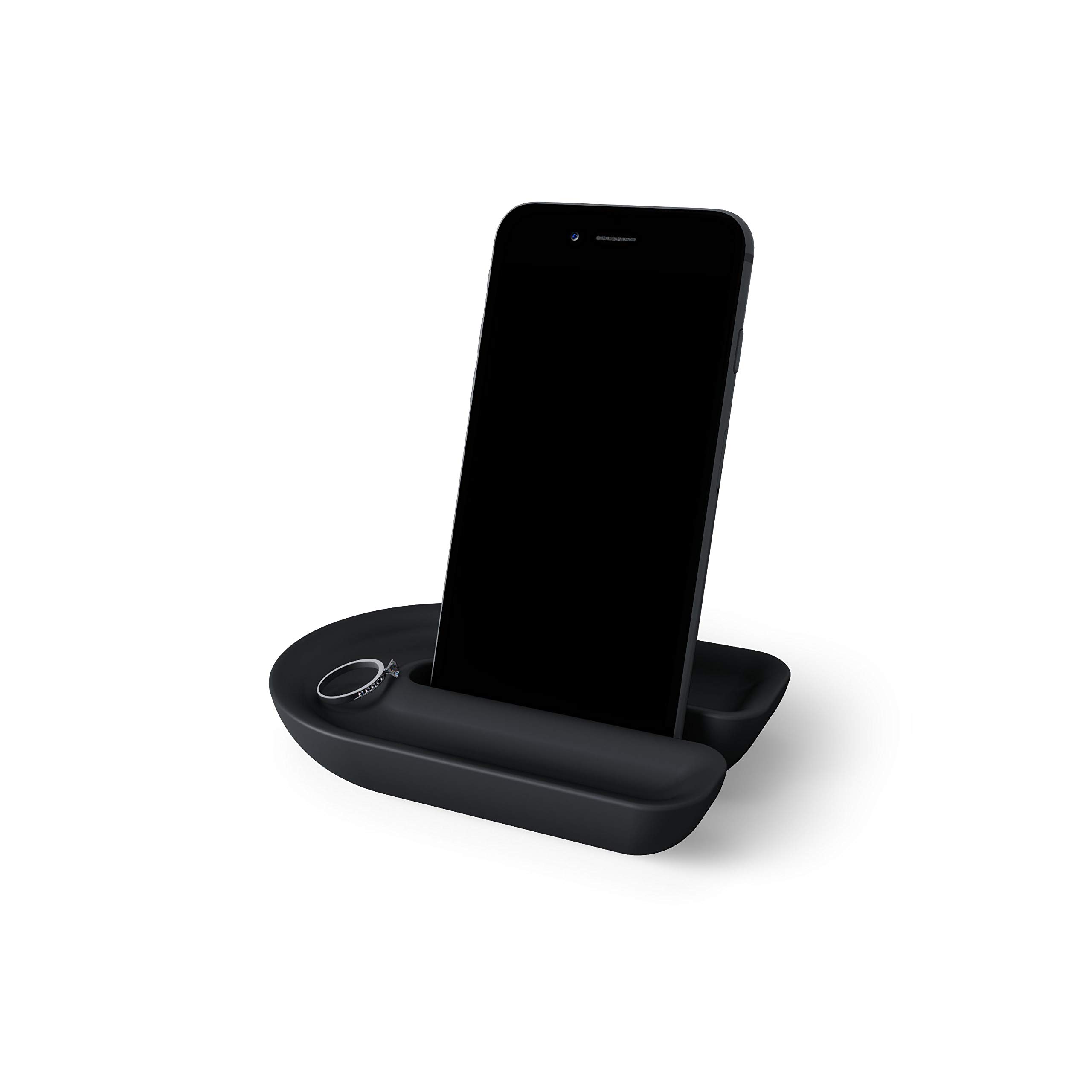 Umbra Junip Modern Resin Phone Holder Black 3.44 x 0.94 x 4.75