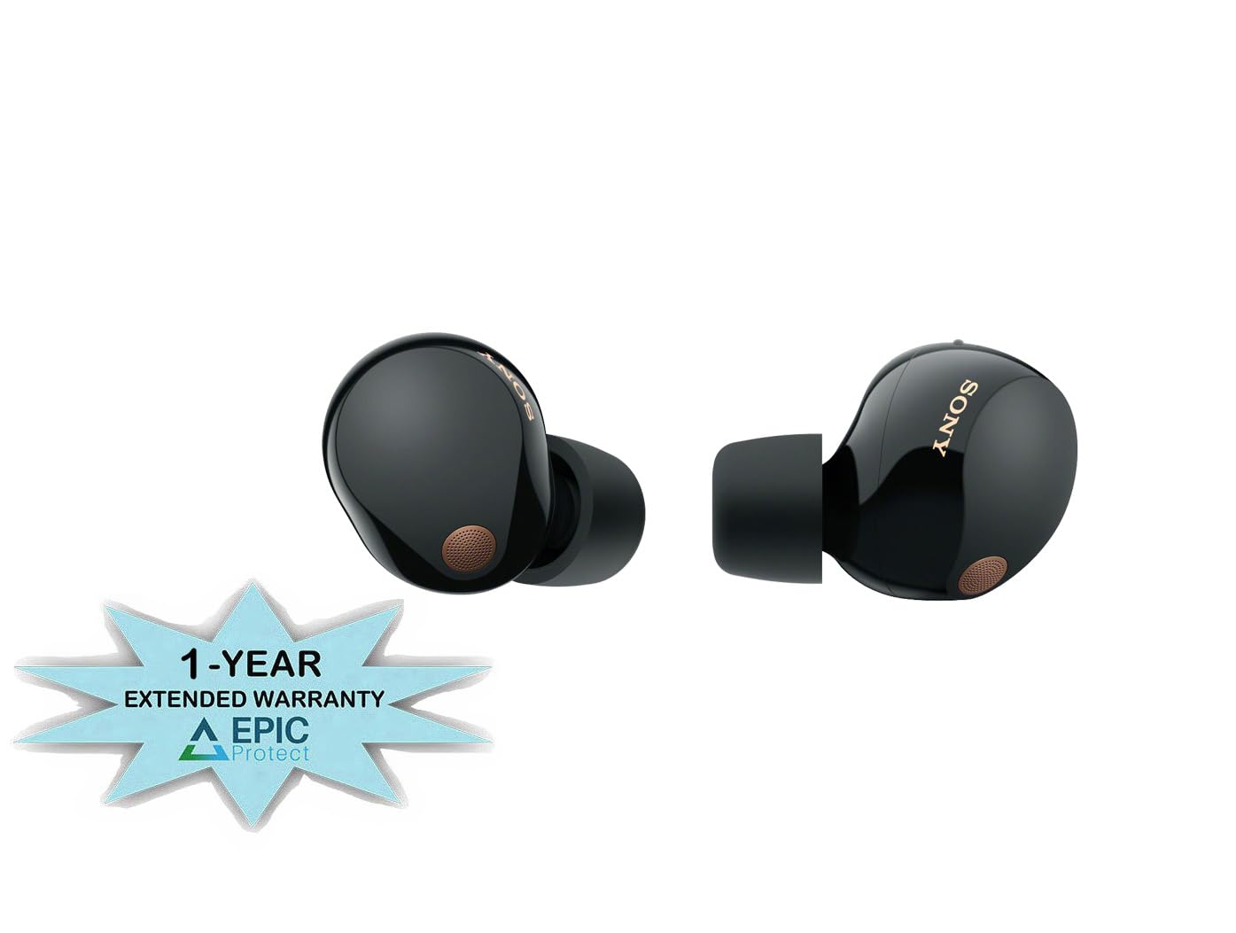Sony WF-1000XM5-SILVER Wireless Noise Canceling High-Res Earbuds with an Additional 2 Year Coverage (2023)(USED)