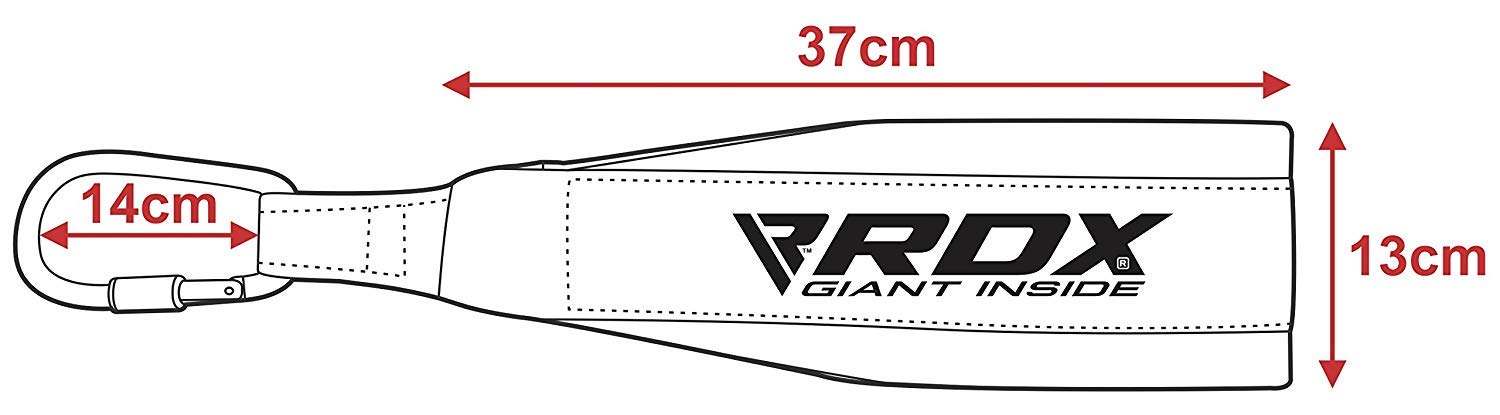 RDX AB Straps Weight Lifting Abdominal Exercise Padded Slings- Maya Hide Leather Strap Steel D-Rings Safe Lock Door Hanging- Great for Leg Raises Chinning Pull up Gym Fitness Workout