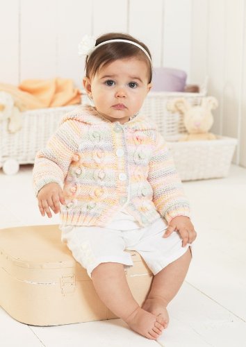 Sirdar Baby Crofter Girls 425 Knitting & Crochet Pattern Book DK