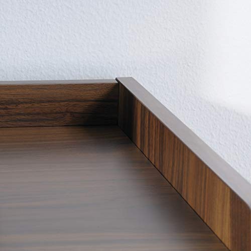 Sauder Harvey Park Entertainment Credenza, For TV's up to 55", Grand Walnut finish