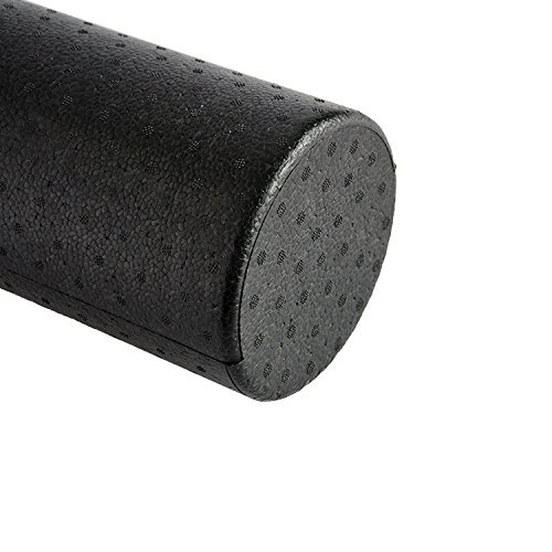 Signature Fitness High-Density Round Foam Roller for Exercise, Massage, Muscle Recovery, 18-Inch