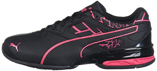 PUMA Womens Tazon 6 Cross Trainer, PUMA Womens Black-Nrgy Rose, 9