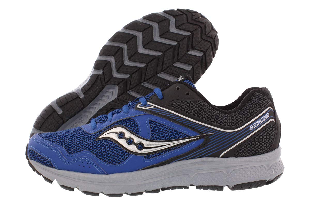 Saucony Men's Cohesion 10 Royal/Black Running Shoe 12 W US