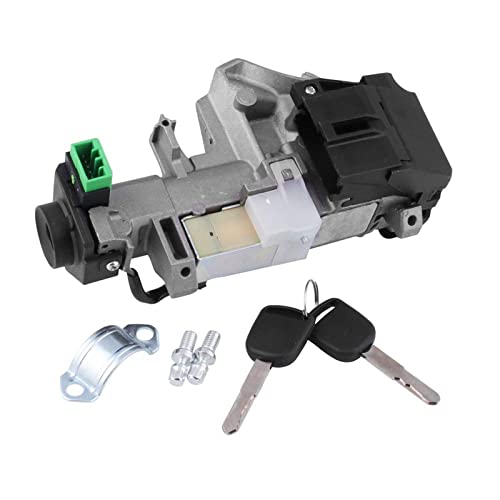 RYANSTAR Ignition Switch Lock Cylinder Assembly Compatible with Accord CRV FIT Odyssey 2005-2006 with 2 Keys 48 Chips Replace 06350-SAA-G30 35100-SDA-A71