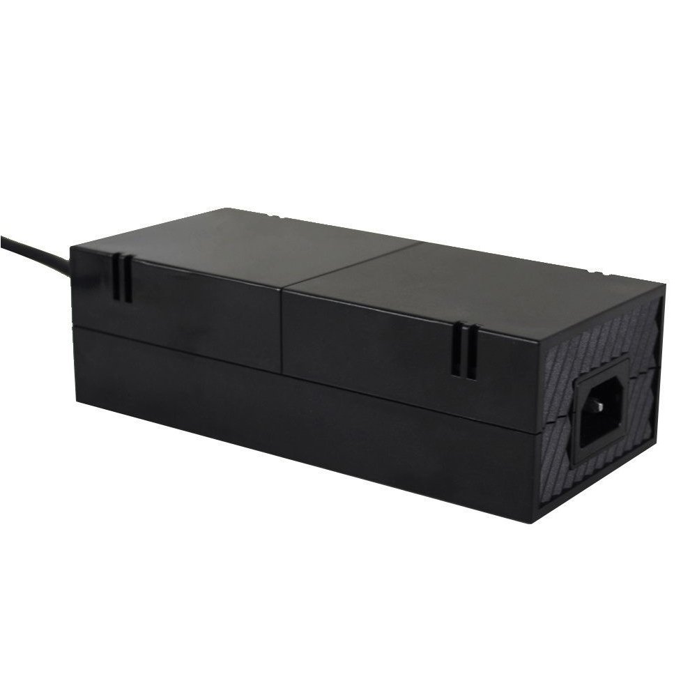 Simply Silver - 200W AC Adapter Power Supply Cable Charger for Microsoft Xbox one Console Brick