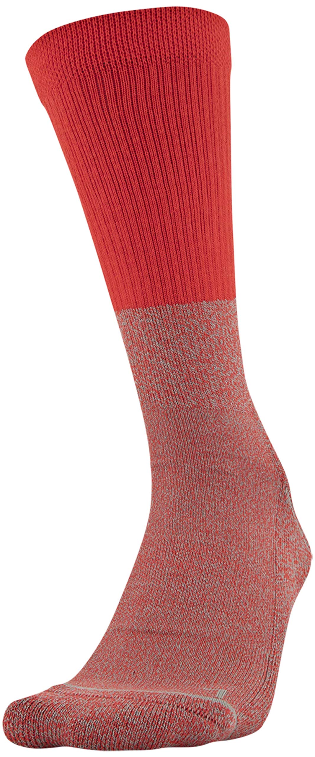 Under Armour Men's Phenom Solid Crew Socks, 3-Pairs , Versa Red Assorted , Large