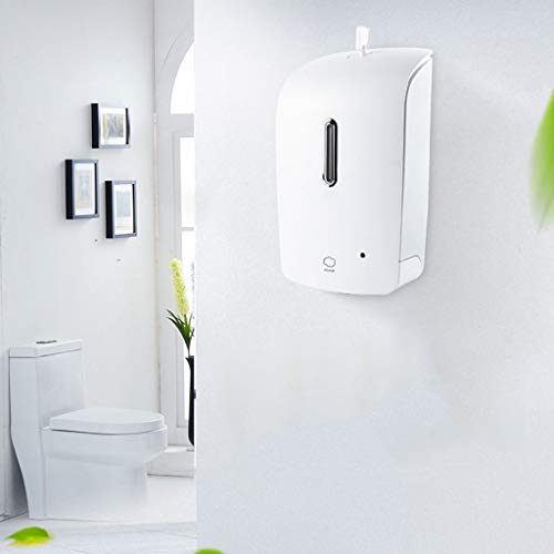 Soap Dispenser Bathroom Intelligent Sensor Soap Box Wall-Mounted Induction Foam Box Hotel School Hospital Kitchen Bathroom Wash Box Kitchen Soap Dispenser