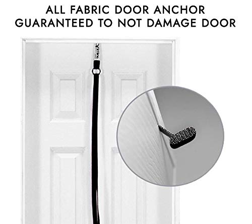 STUNT STAND® Door Flexibility & Stretching Leg Strap - Great for Cheer, Dance, Gymnastics or ANY Sport! FREE How-To-Use Links Included …