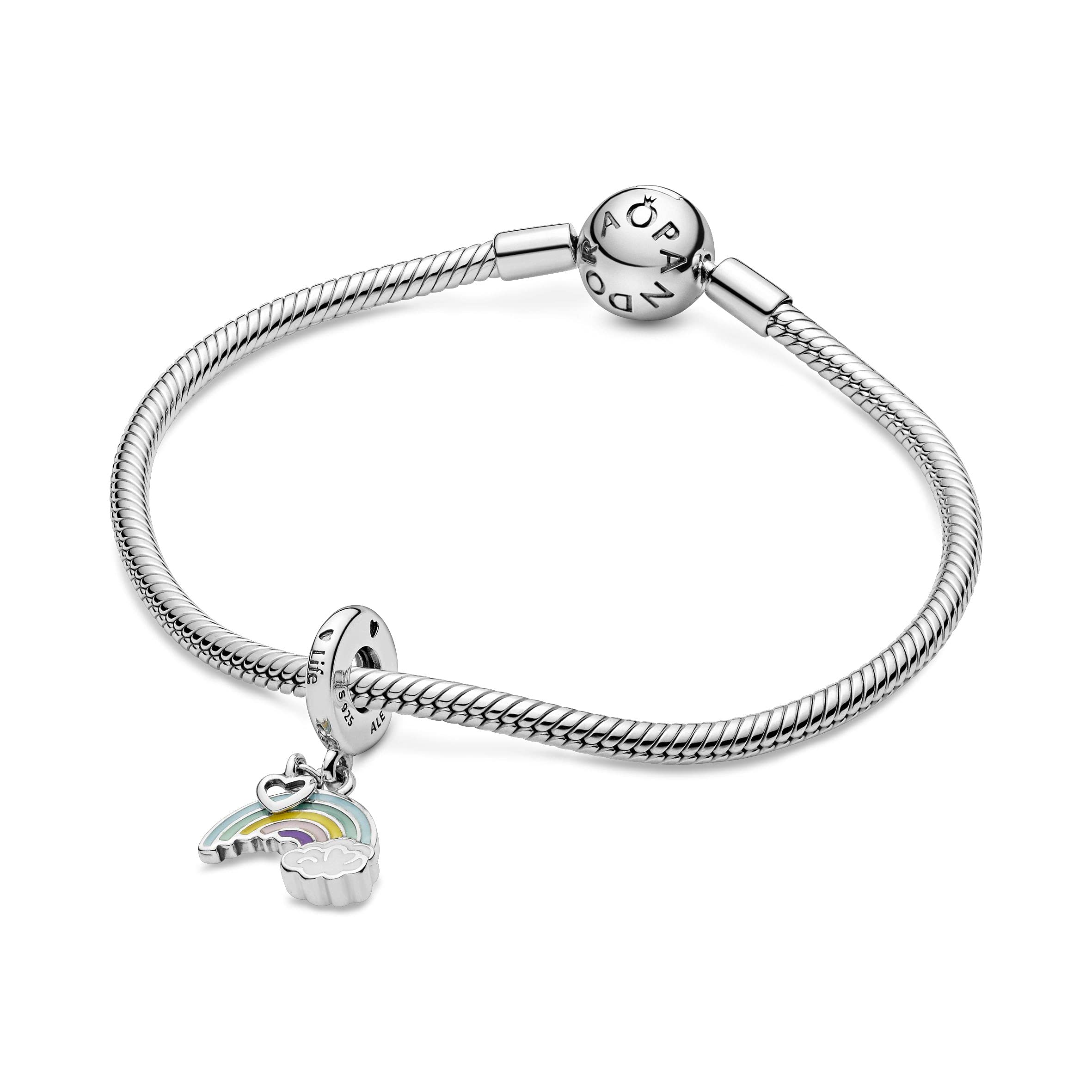 PANDORA Jewelry Rainbow of Love Sterling Silver Charm