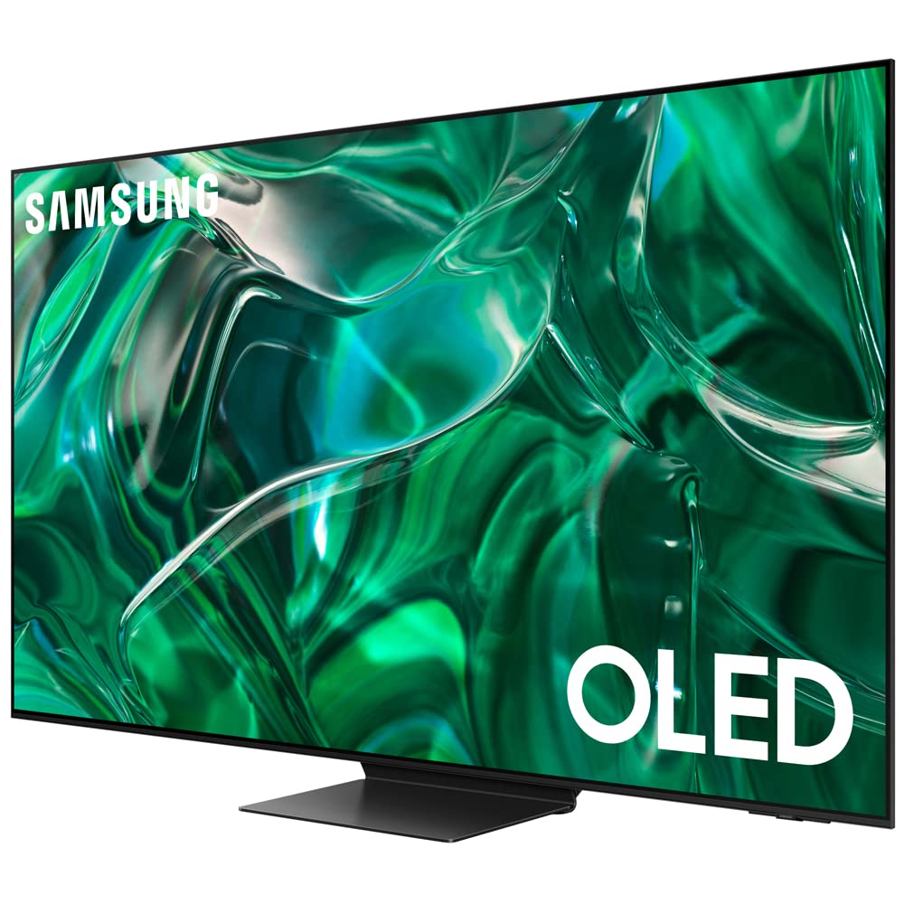 SAMSUNG QN65S95CAFXZA S95C 65 inch HDR Quantum Dot OLED Smart TV Bundle HW-B650 3.1ch Soundbar with Dolby 5.1 DTS Virtual:X (2023 Model)