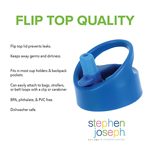 Stephen Joseph Flip Top Bottle, DINO