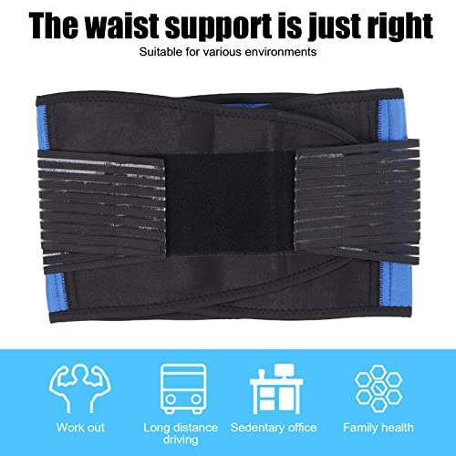 Waist Trainer Belt, Back Belt Support for Men Back Support Belt Back Belt Support for Women for Relieve Back Pain for Prevent Injuries(M)