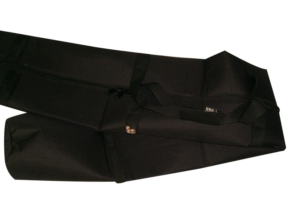 Ski Bag, Single Padded Bag With Full Length Zipper, Fits Cross Country Skis, Made In USA.