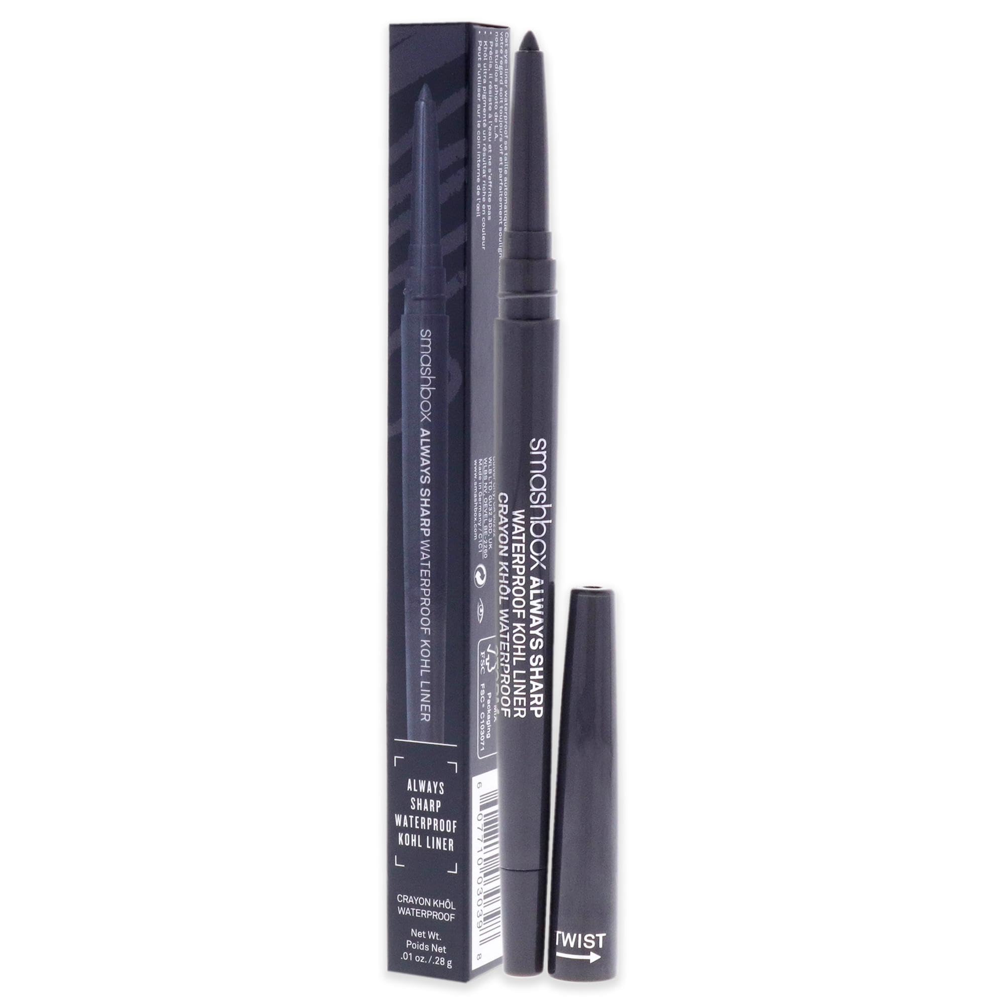 SmashBox Always Sharp Waterproof Kohl Liner - Storm Women 0.01 oz