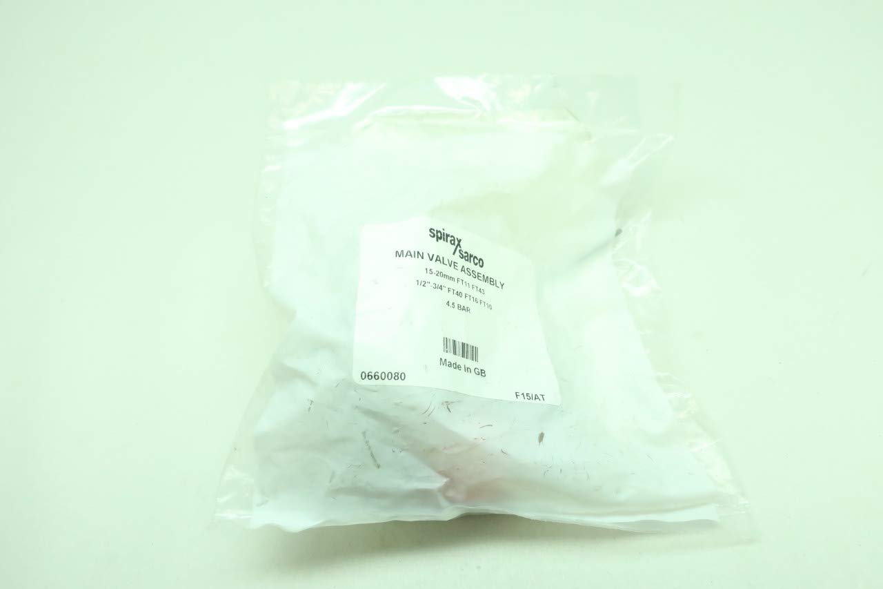 SPIRAX SARCO FT11 FT43 Main Valve Assembly 1/2IN - 3/4IN