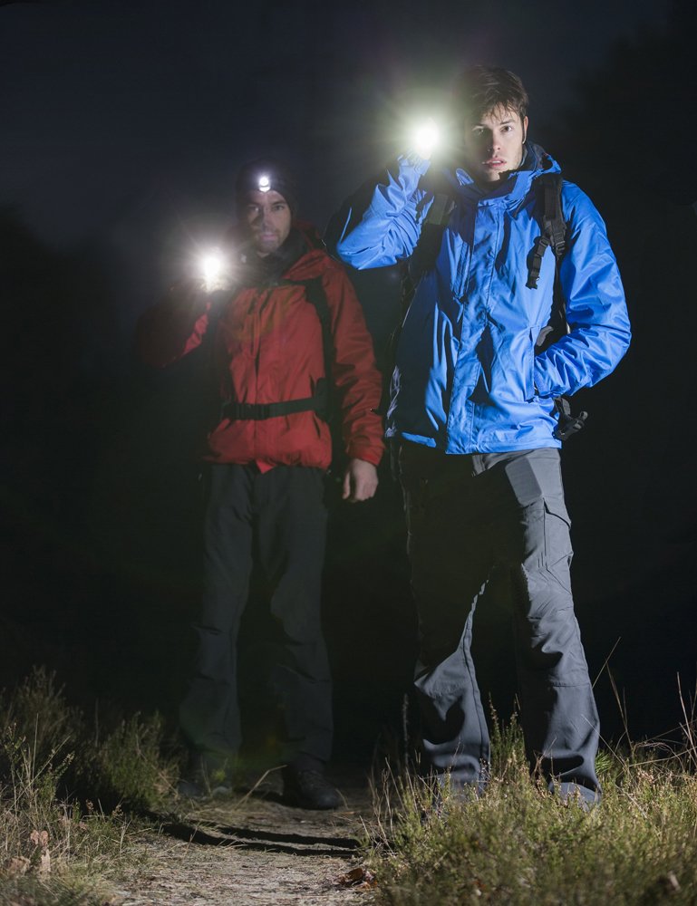 Solaray Handheld LED Tactical Flashlight – Professional Series ZX-1 - Bright High Lumen Flashlight - 5 Light Modes, Adjustable Zoom, Water Resistant - Perfect for Camping Fishing Emergency