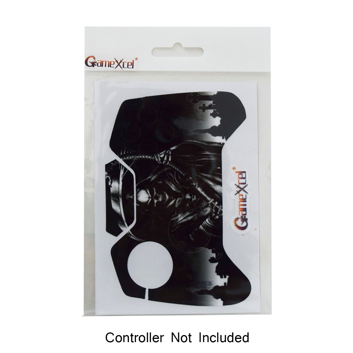 Skins Stickers for Xbox One Games Controller - Custom Orginal Xbox 1 Remote Controller Wired Wireless Protective Decals Covers Protector Accessories - Reaper Black