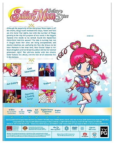 Sailor Moon Sailor Stars Pt. 2 (S5) (BD/DVD Combo) [Blu-ray]