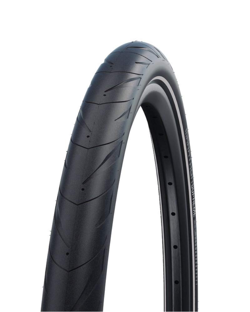 Schwalbe Unisex - Adult Marathon Supreme Bicycle Tyre, Black, 26 Inch