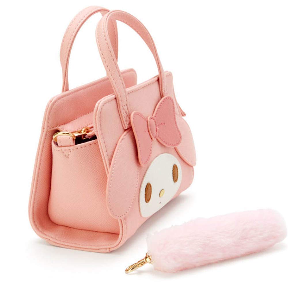 SHOCKTU My Melody Bag, Cinnamoroll PomPomPurin Bag Cute Cartoon Shoulder Bag Anime Cosplay Doll Handbag (PINK)