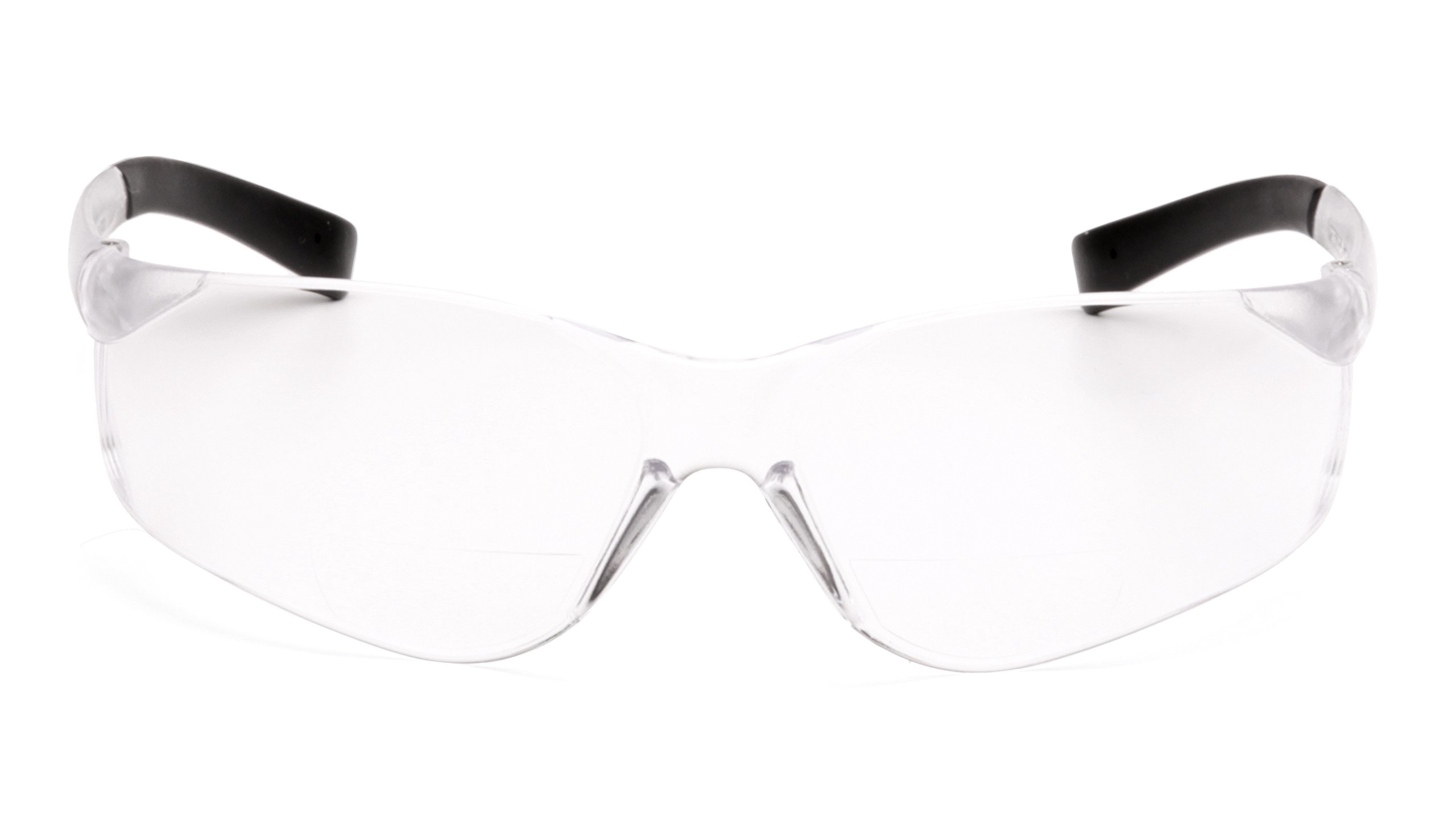 Pyramex Safety S2510R20 ZTEK Safety Glasses with clear 2.0 Bifocal lens