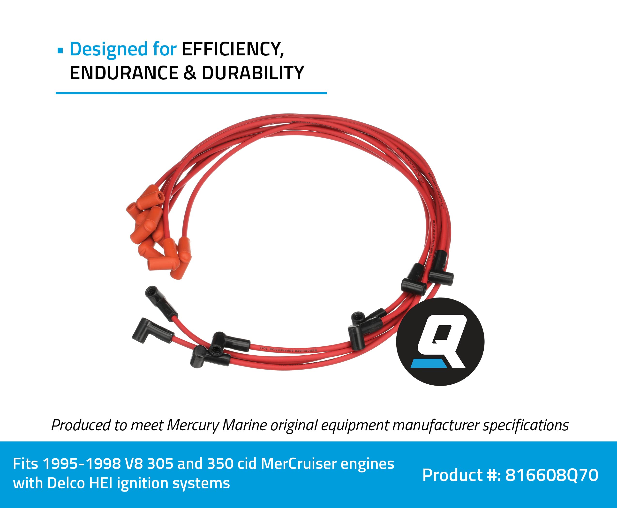 Quicksilver 13563Q3 Quick Disconnect Fuel Line Fitting