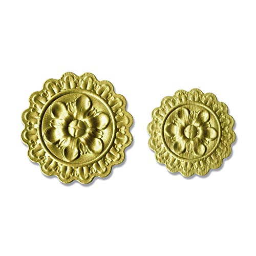 Sizzix, Multi Color, Impresslits Die , Medallion by Tim Holtz, One Size