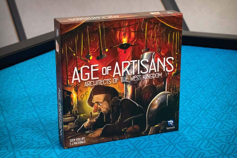 Renegade Game Studios Age of Artisans - Architects of The West Kingdom- Game for 1-6 Players Aged 12 & Up