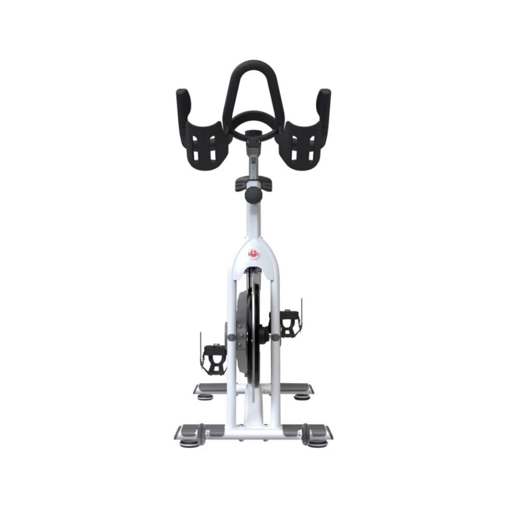 Schwinn AC Performance Plus Indoor Bike with Carbon Blue Belt Drive and Morse Taper - White