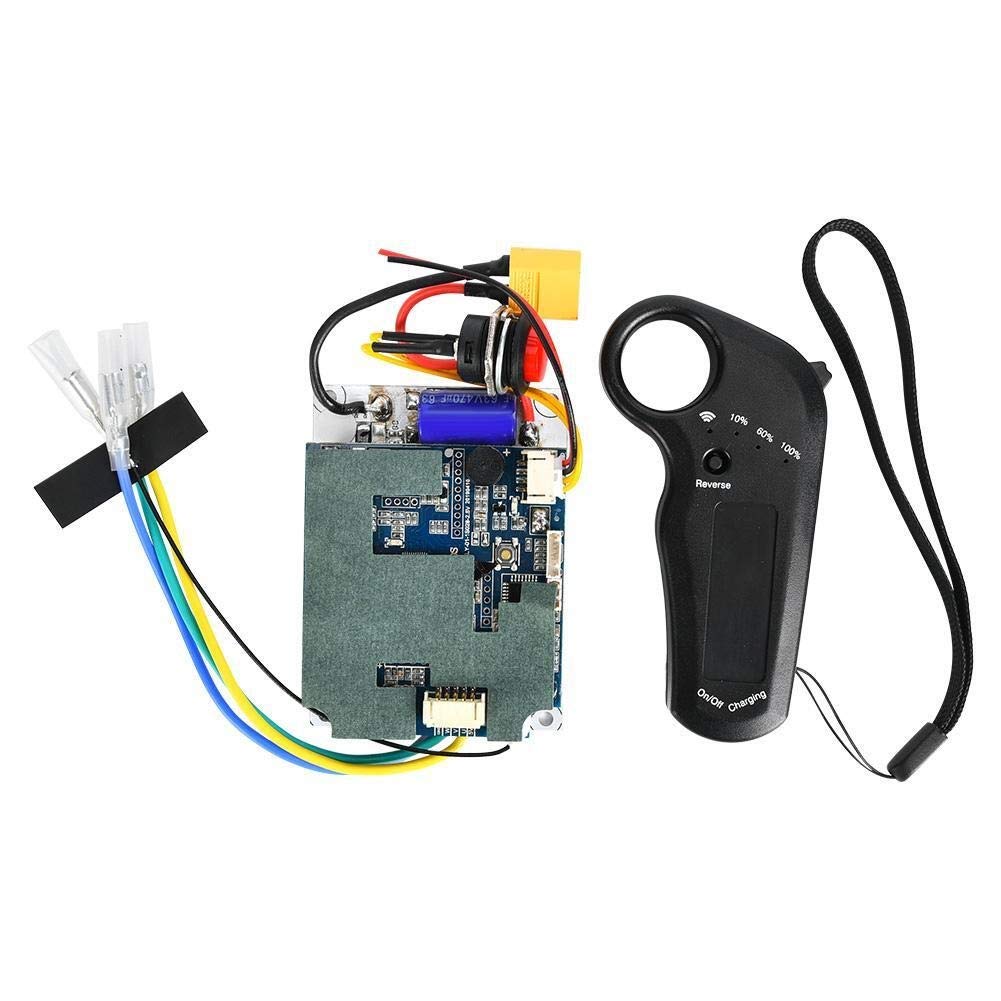 REOUG Nologo Electric Skateboard Motor 70mm 24V-36V 150W Brushless Motor Hub Motor Mini Scooter DIY Electric Skateboard Remote Control