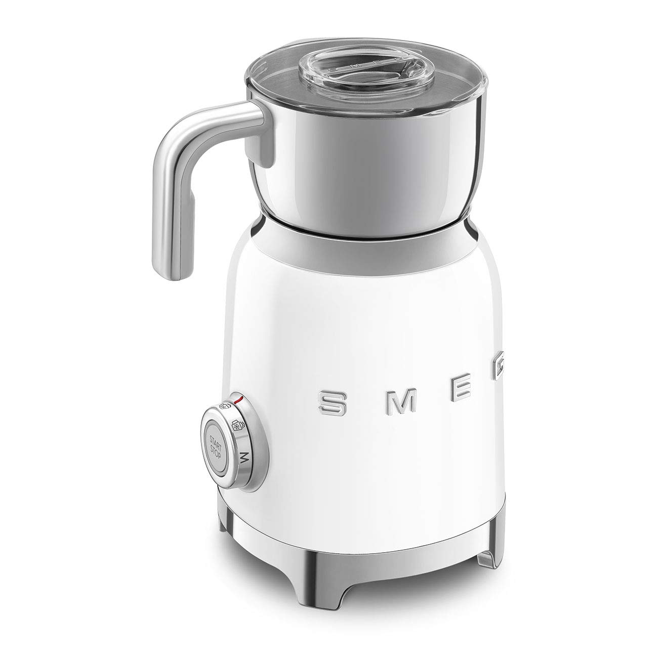 Smeg 50's Retro Style Aesthetic Milk Frother, White