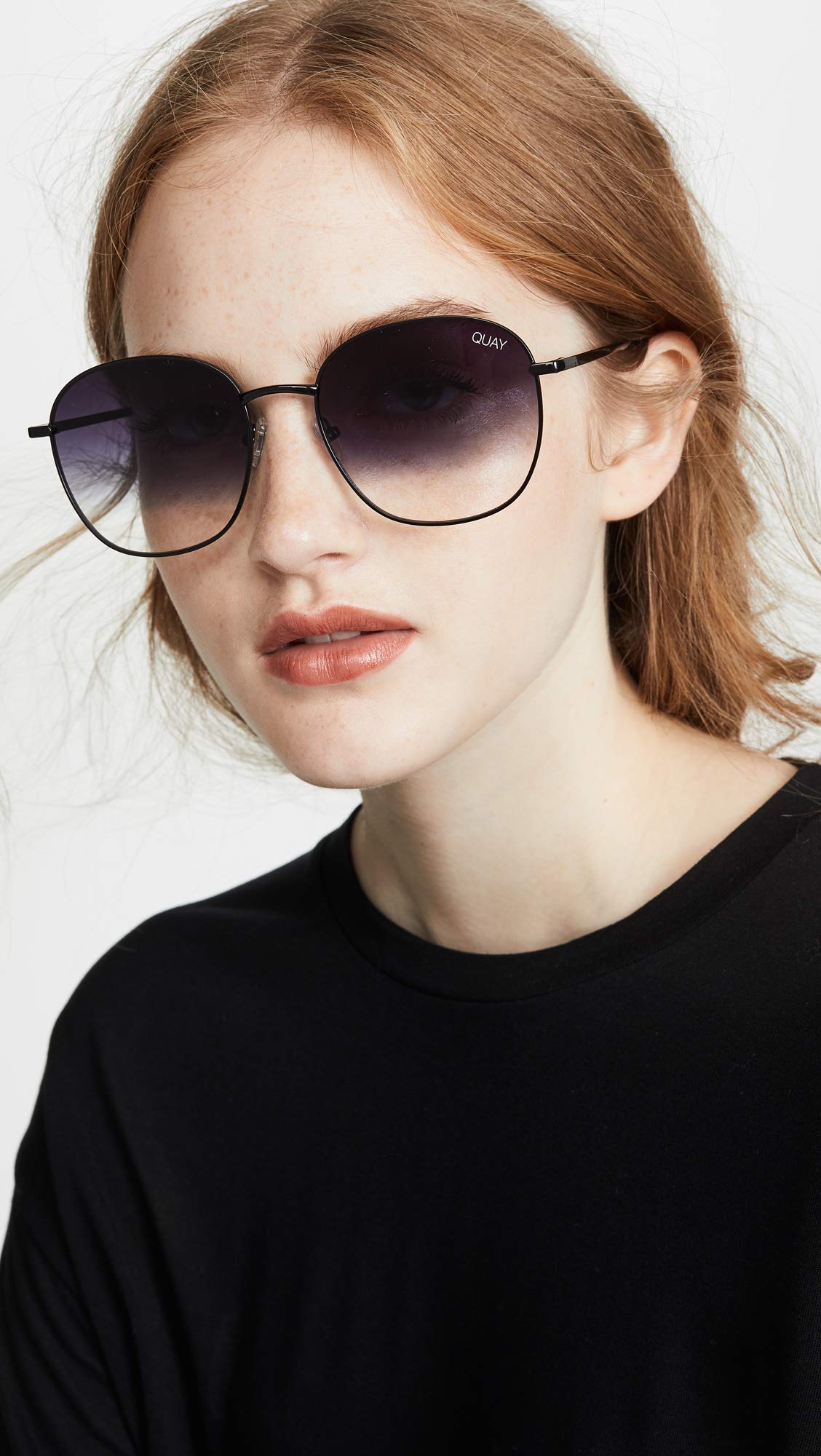 Quay Women's Jezabell Sunglasses, Black Fade, One Size
