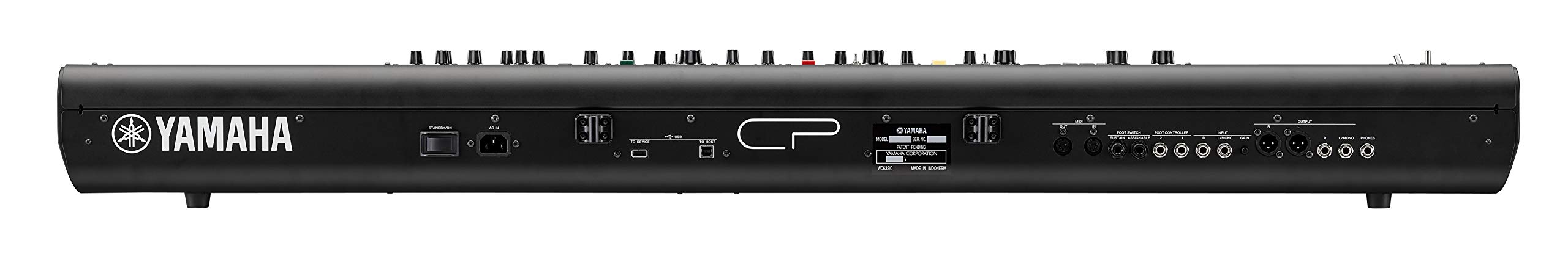Yamaha CP88 88-Key Graded Hammer Action Stage Piano with Sustain Pedal(Black)